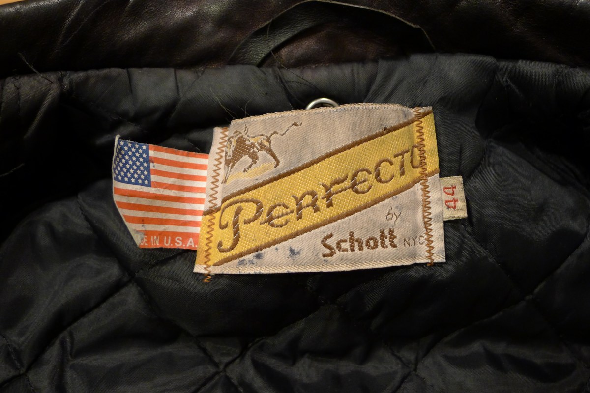 PERFECTO by SCHOTT model 618 leather motorcycle jacket – Late 1970s ...